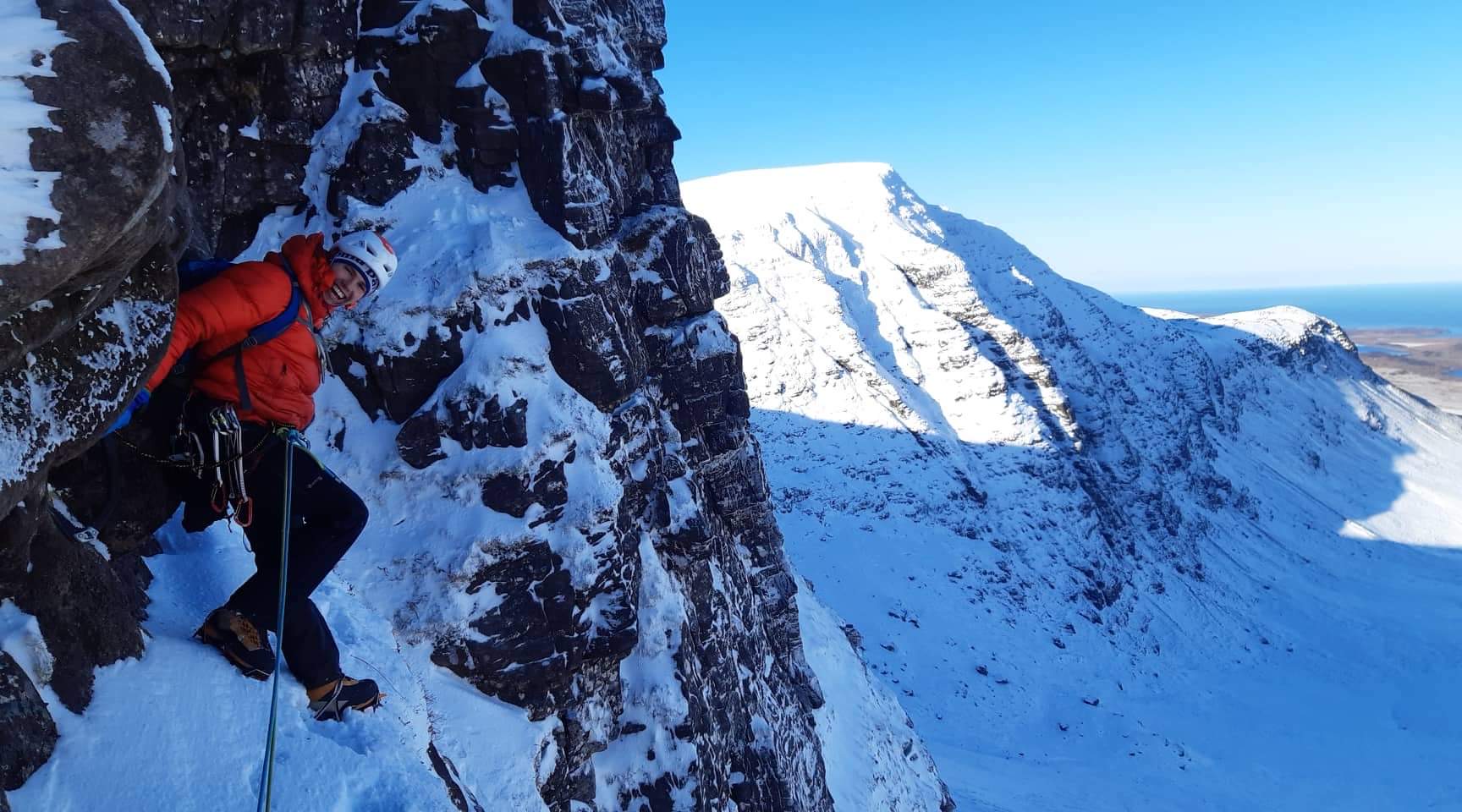 How to stay warm scottish winter climbing
